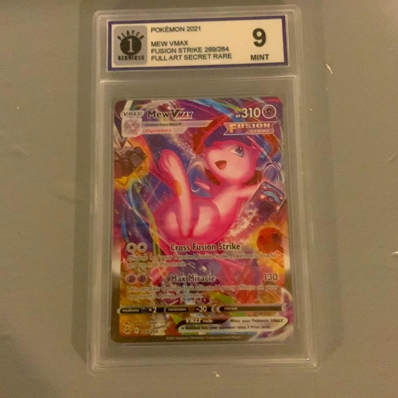 Toys | Mew Vmax Alt Art Grade 9 | Poshmark